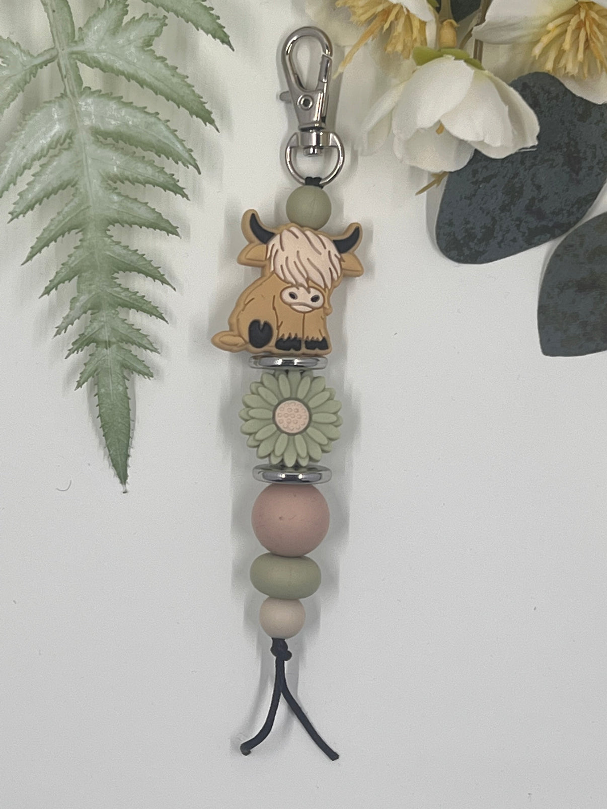 Highland Cow Keyrings # 9 – Brahman Western