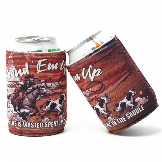 Round 'Em Up Stubby Holders – Brahman Western